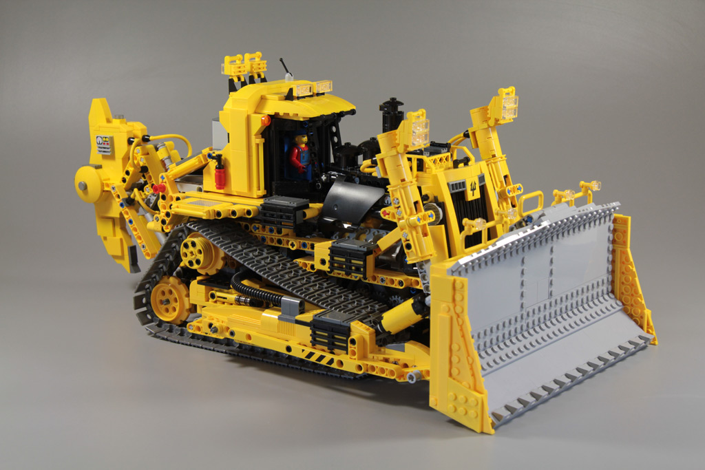 Lego Bulldozer 8275 Planierraupe – in vielen Details verfeinert ...
