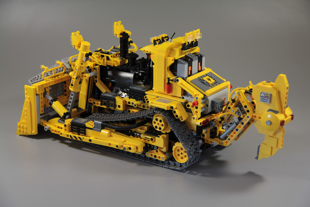 Lego Bulldozer 8275 Planierraupe – in vielen Details verfeinert ...